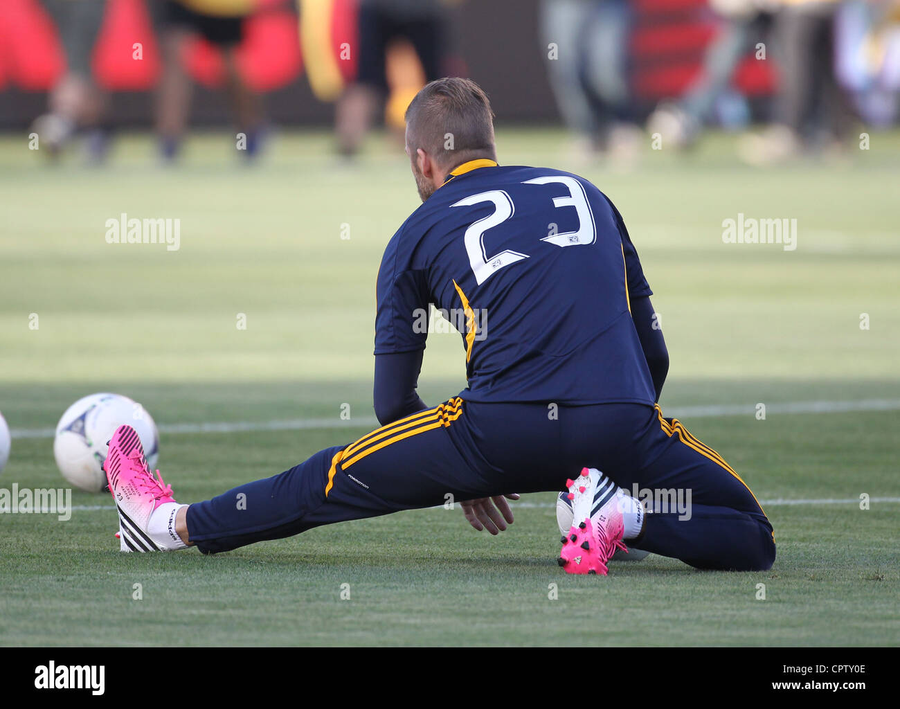 David beckham soccer hi-res stock photography and images - Alamy