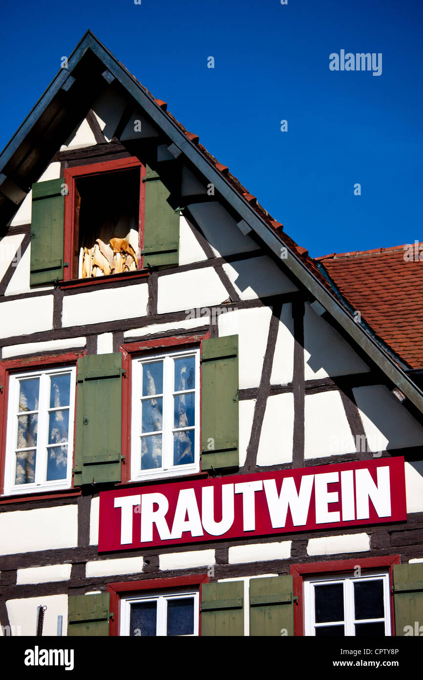 Trautwein in Black Forest town of Schiltach, Bavaria, Germany Stock ...