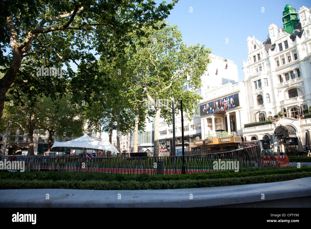 Tent road bin city centre newly redesigned west end new hi-res stock ...