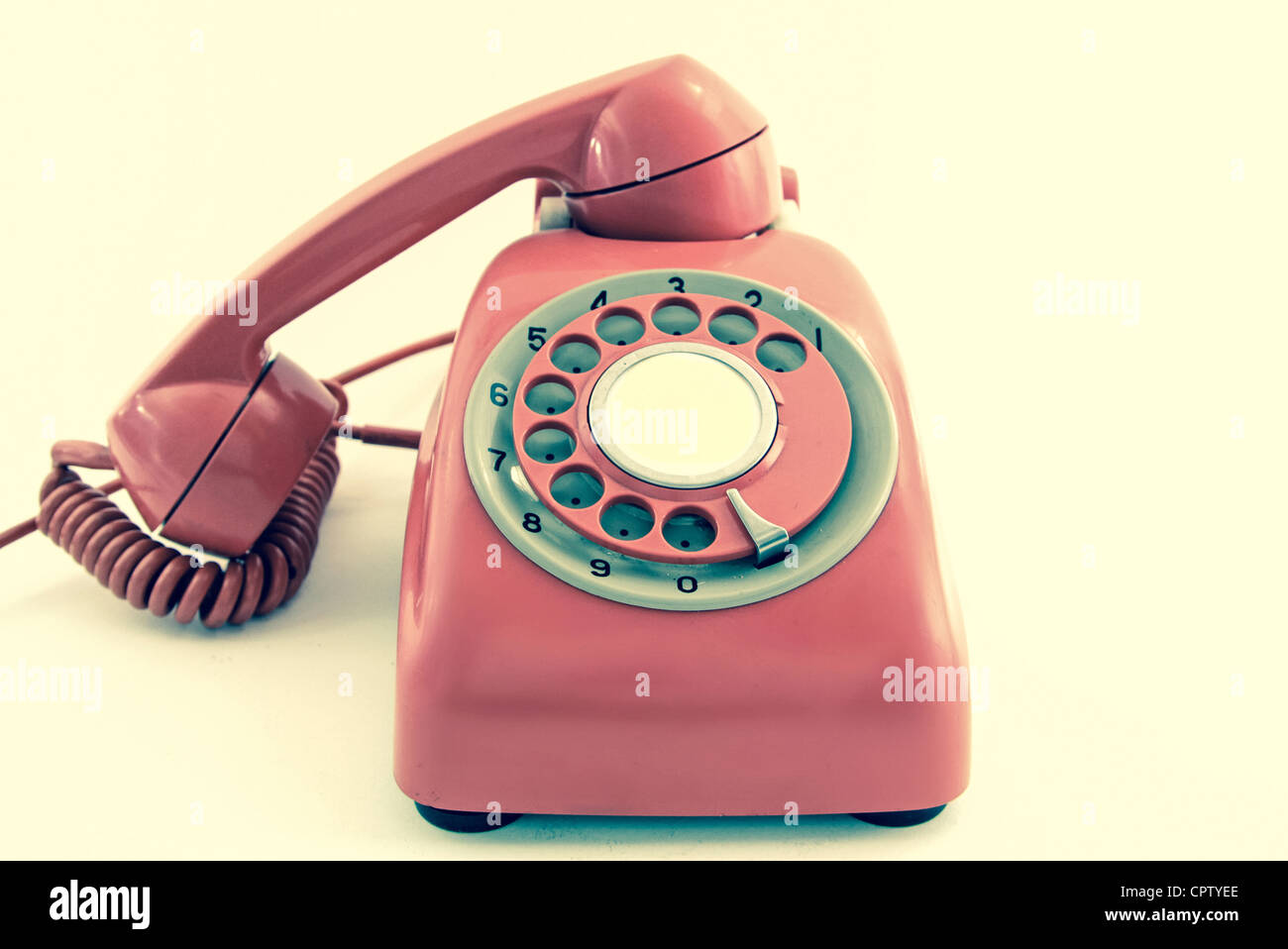 old retro phone Stock Photo - Alamy