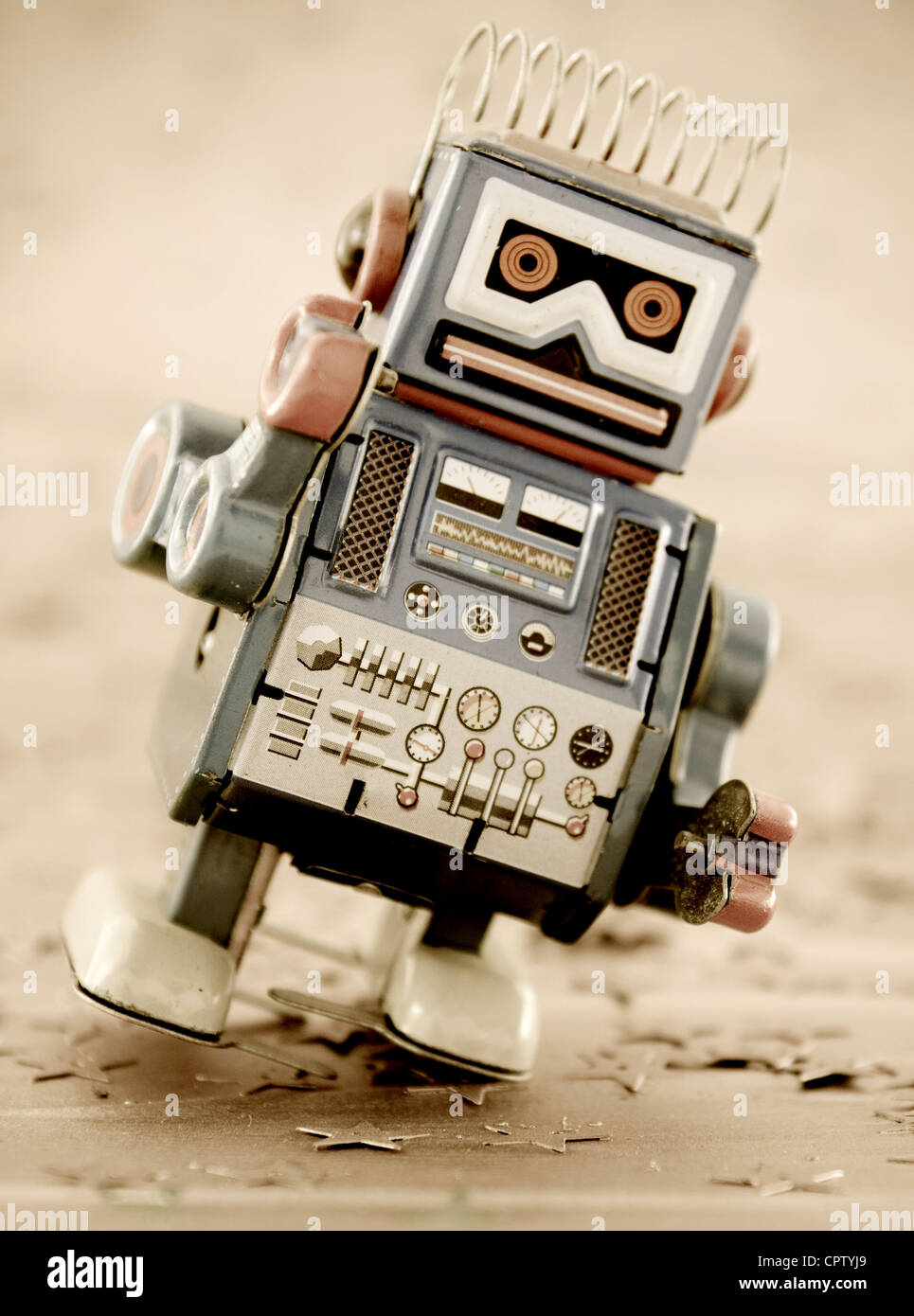 small robot toy Stock Photo - Alamy