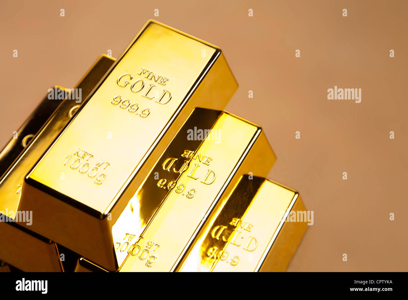 Gold bars. Business concept. RM Stock Photo - Alamy
