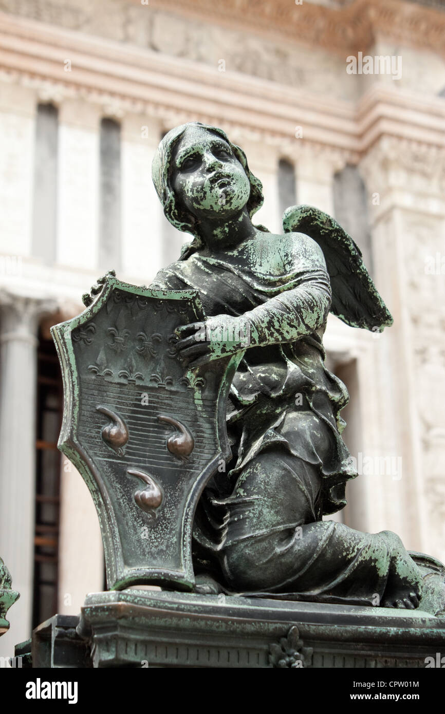 Shield angel hi-res stock photography and images - Alamy