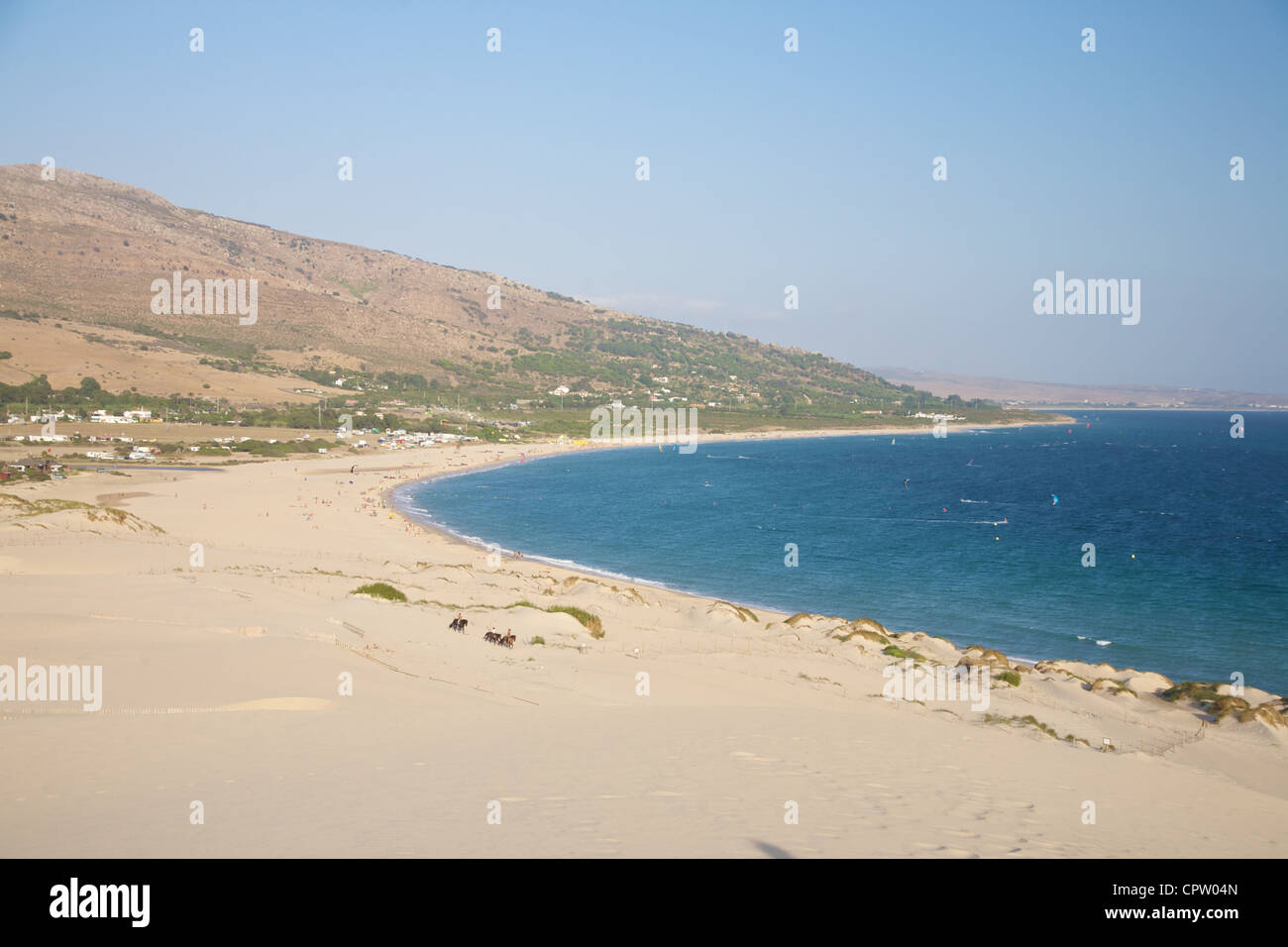 beach of Valdevaqueros at Cadiz Andalusia in Spain Stock Photo - Alamy