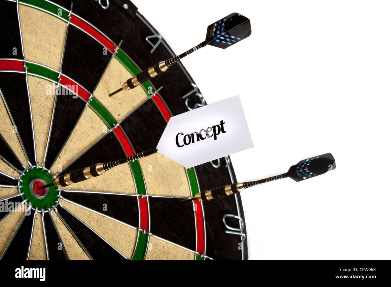 Dardboard concept RM Stock Photo - Alamy