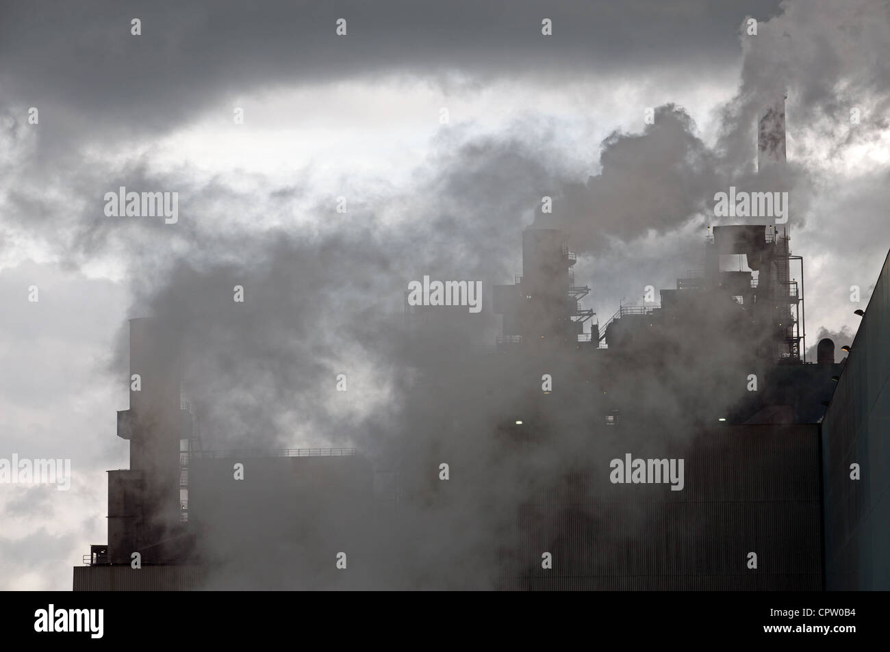 Steel factory Germany Stock Photo - Alamy