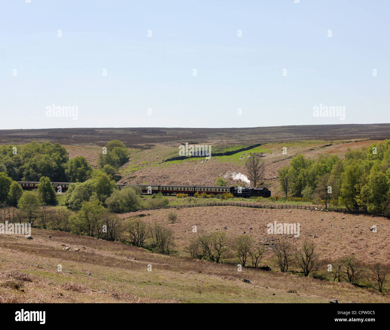 North Yorkshire Moors Railway, 27th May 2012 - Steam locomotive + train ...