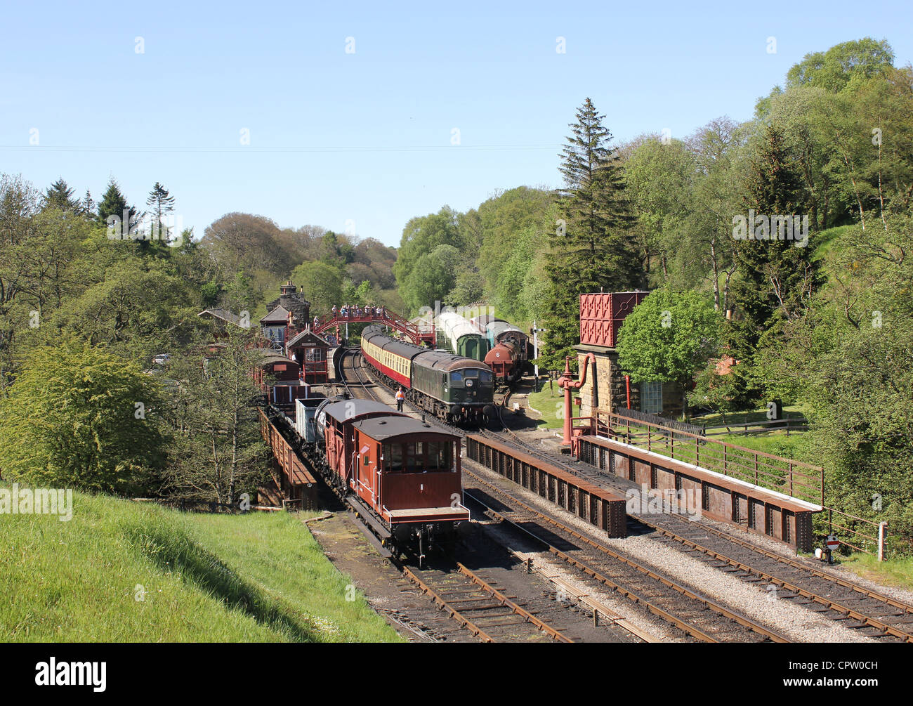 Goathland steam railway hi-res stock photography and images - Alamy