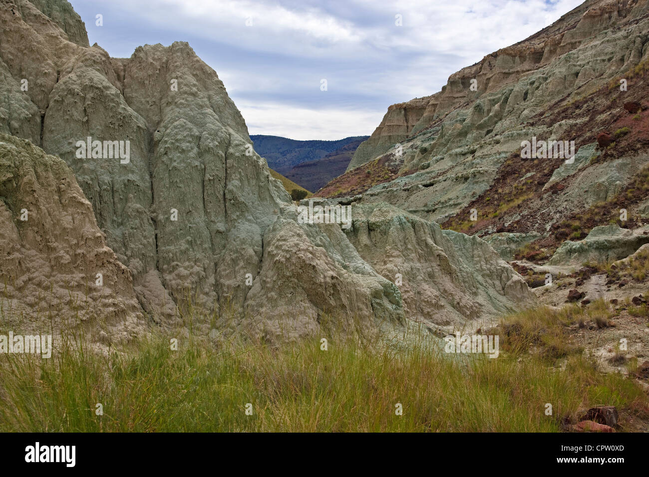 Sheep Rock Unit, John Day Fossil Beds National Monument, OR Eroded ...