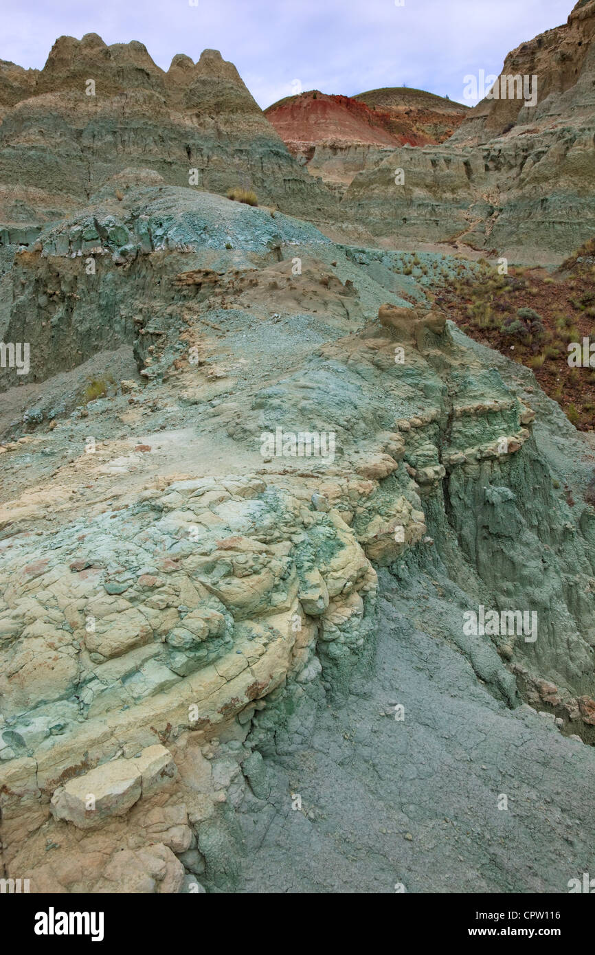Sheep Rock Unit, John Day Fossil Beds National Monument, OR Eroded ...