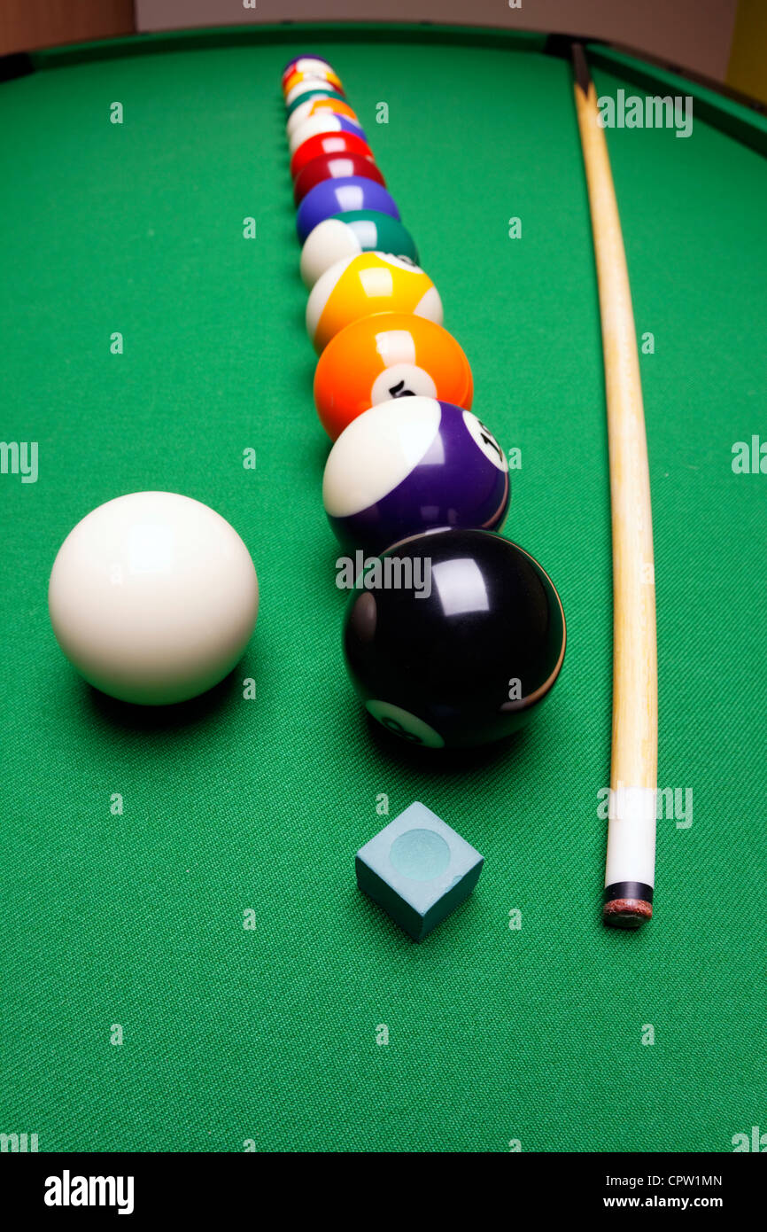 Billard! Game concept RM Stock Photo - Alamy