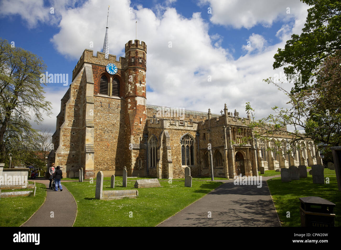 St Marys Church Hitchin High Resolution Stock Photography and Images ...