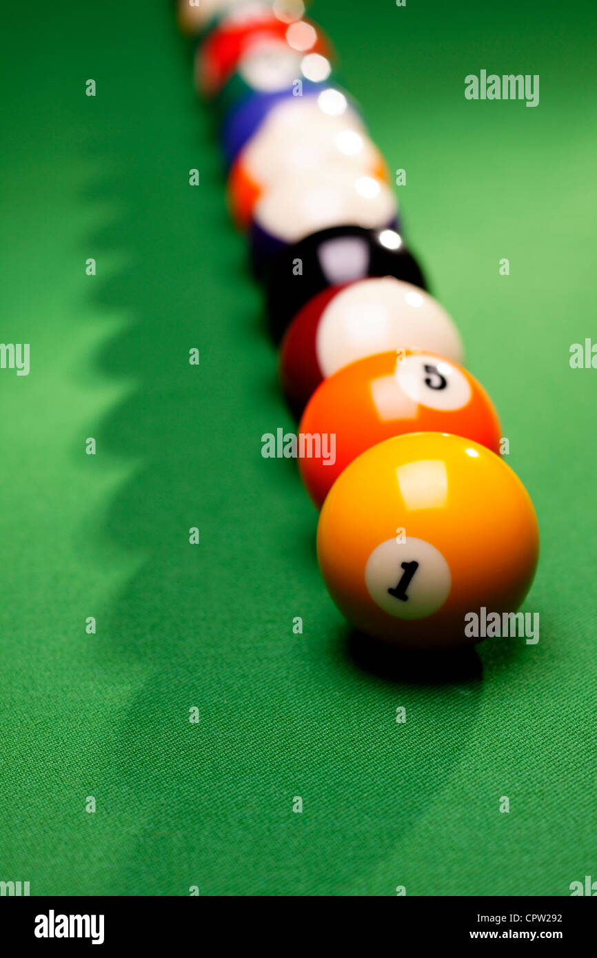 Billard! Game concept RM Stock Photo - Alamy