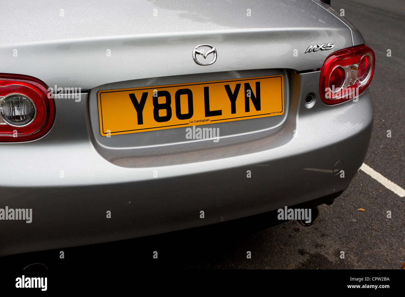 personalized number plates cherished car car cherished Stock Photo - Alamy