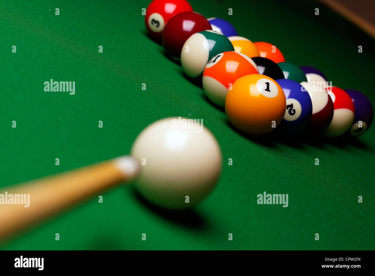 Billard game concept rf hi-res stock photography and images - Alamy