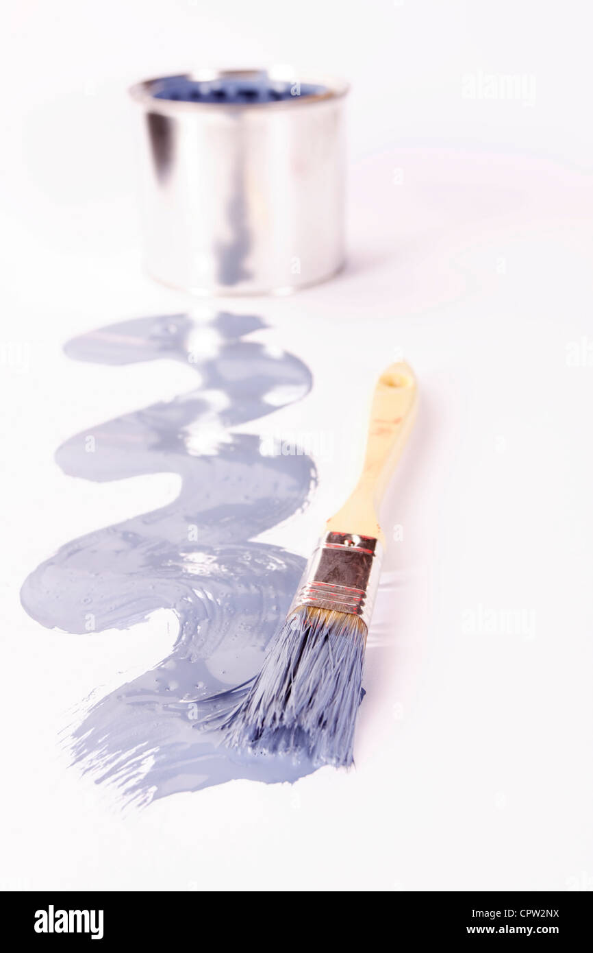Spilled Paint Can High Resolution Stock Photography and Images - Alamy