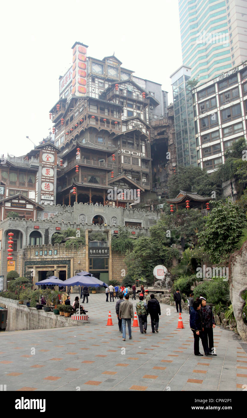 Old Building In Chongqing China High Resolution Stock Photography and ...