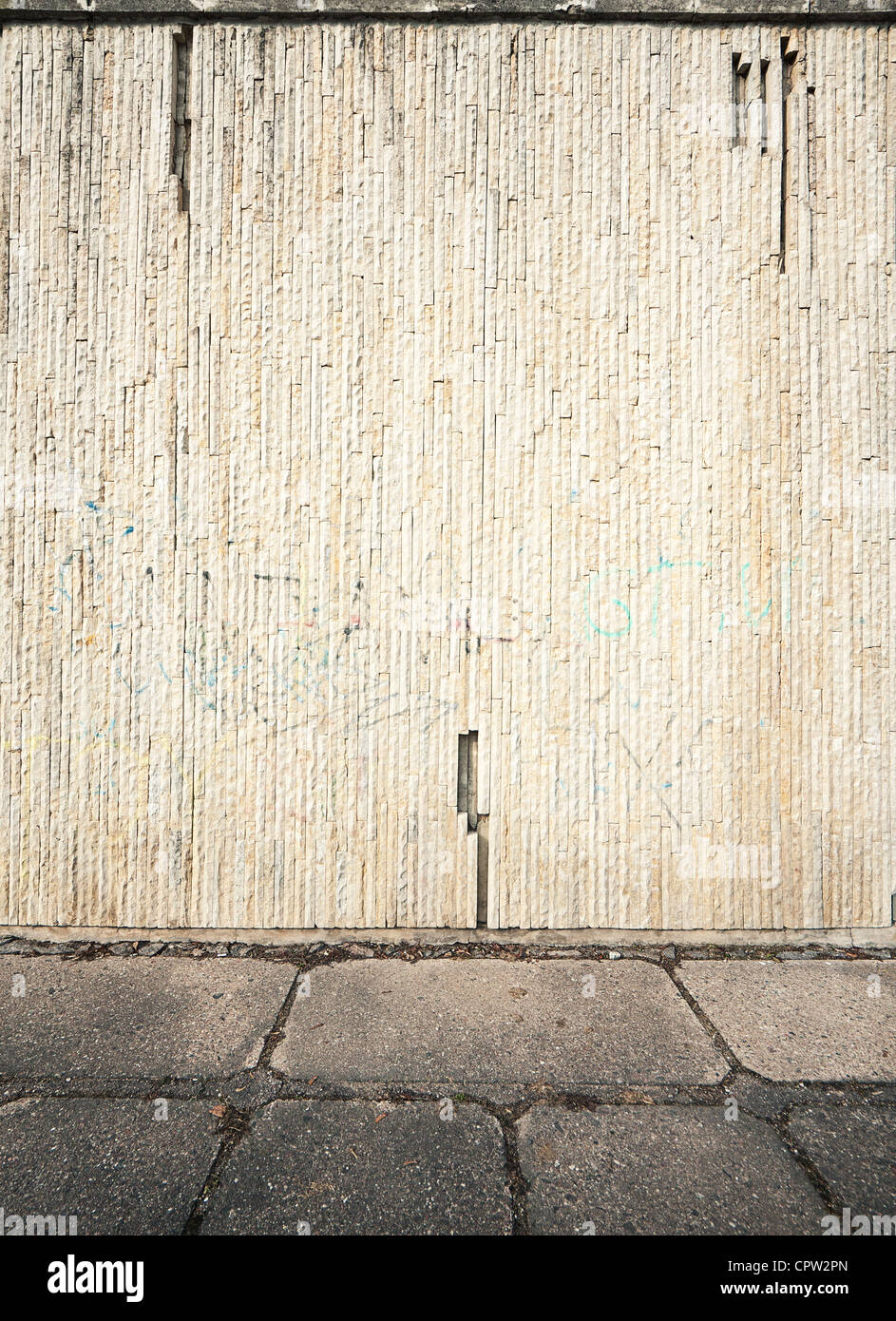 Aged street wall background, texture Stock Photo - Alamy