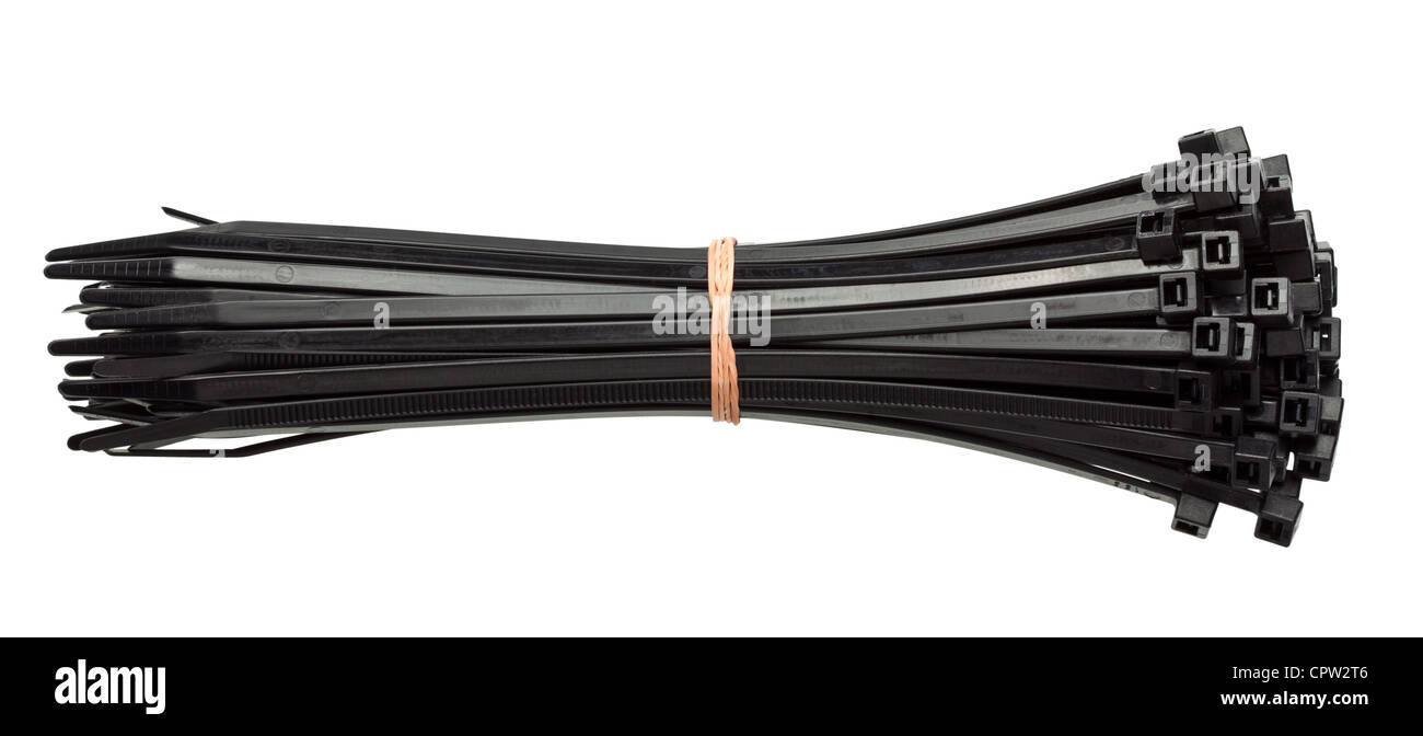 Plastic zip ties hi-res stock photography and images - Alamy