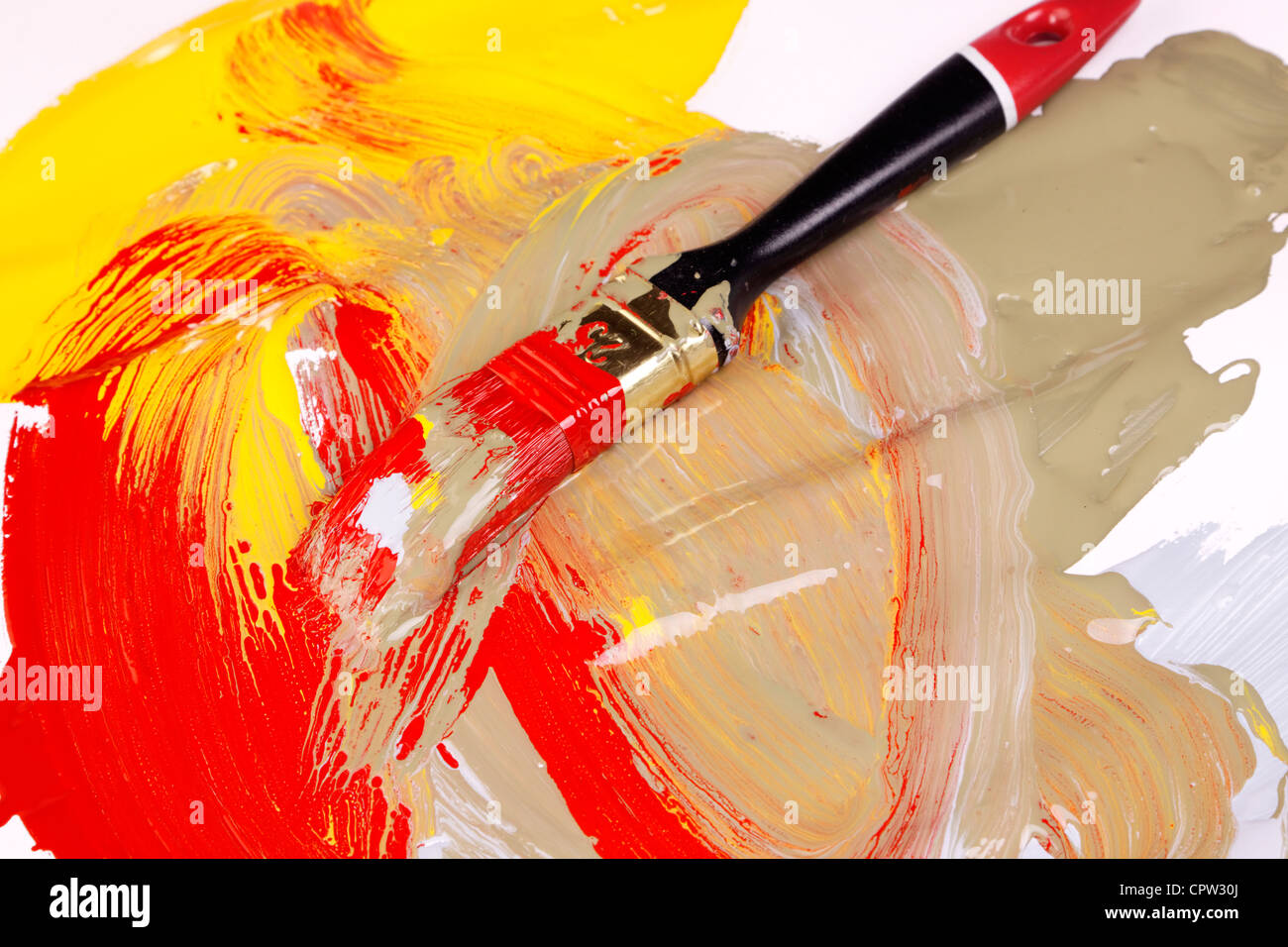 Spilled Paint Can High Resolution Stock Photography and Images - Alamy