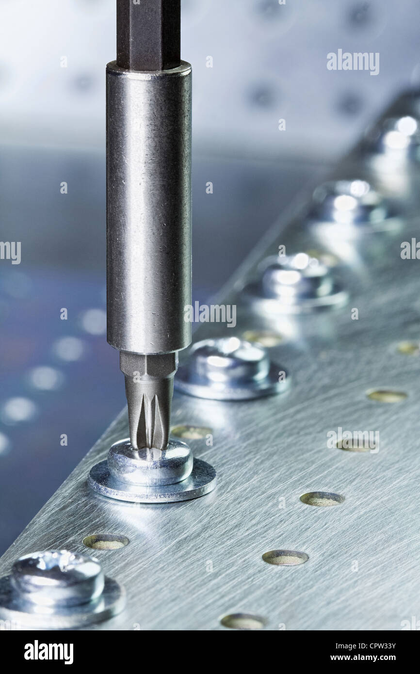 Metal work tools Stock Photo - Alamy