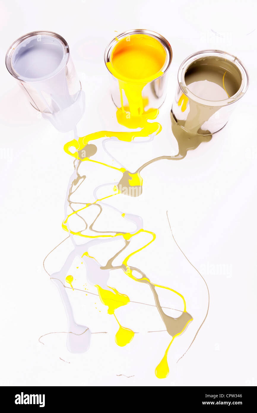 Spilled paint RF Stock Photo - Alamy