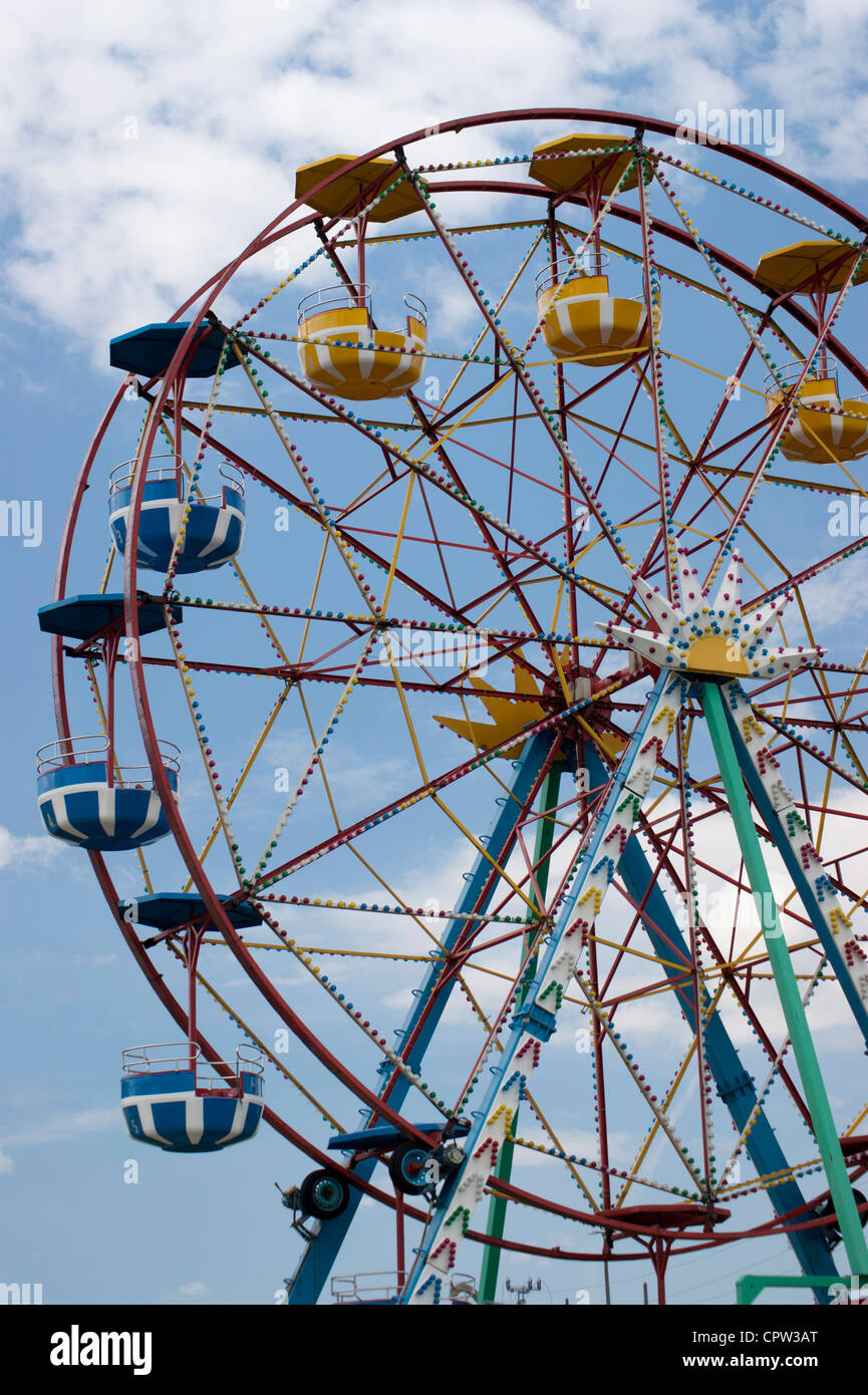Carousel in Miniature Park in Inwald in Poland Stock Photo - Alamy
