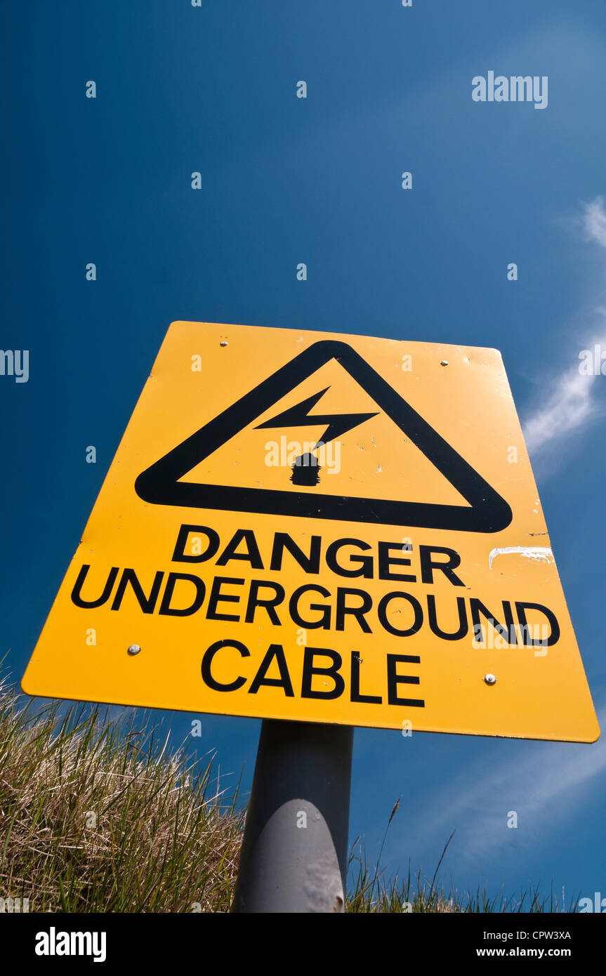 Underground cable hi-res stock photography and images - Alamy