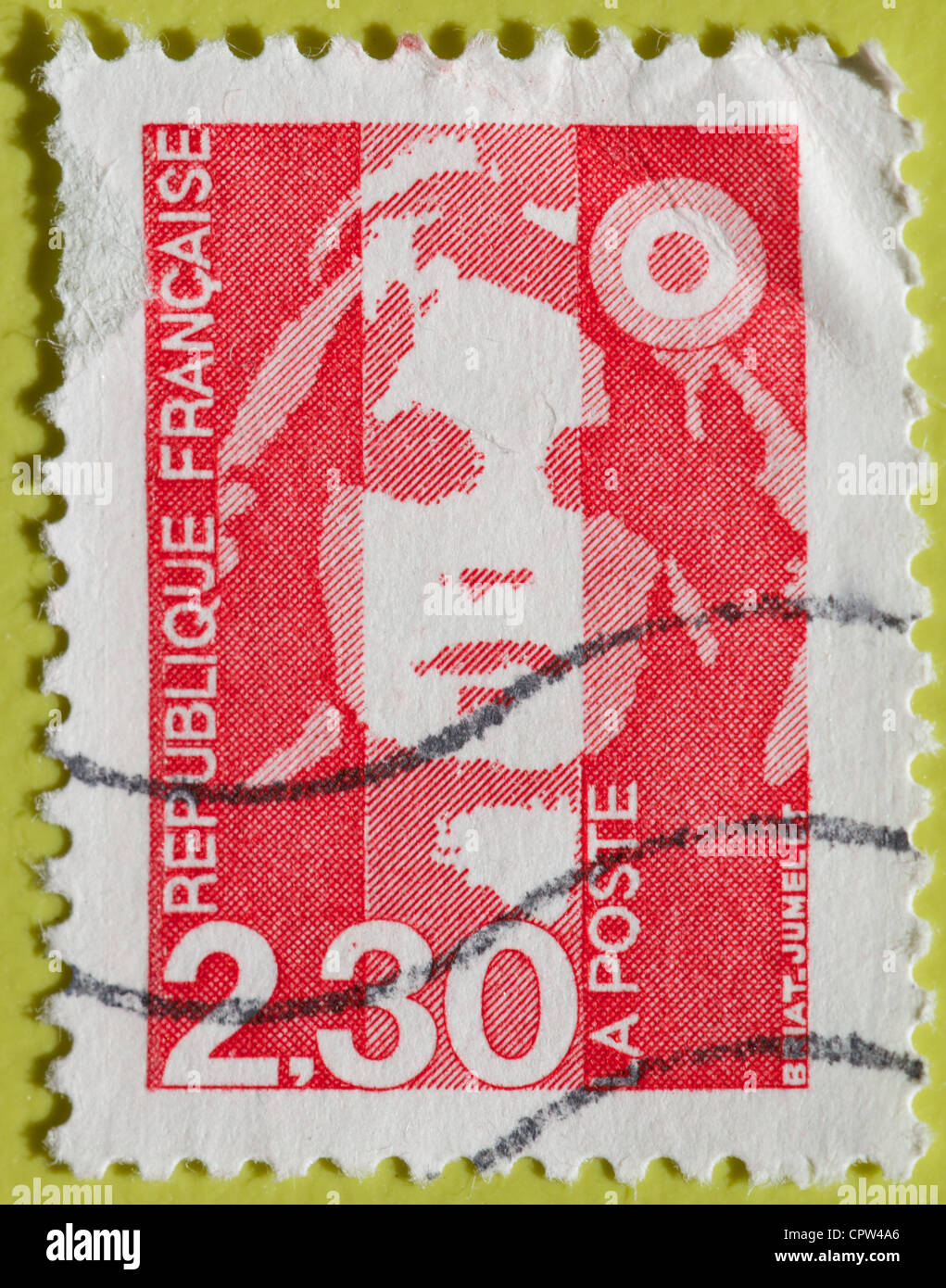 France stamp hi-res stock photography and images - Alamy