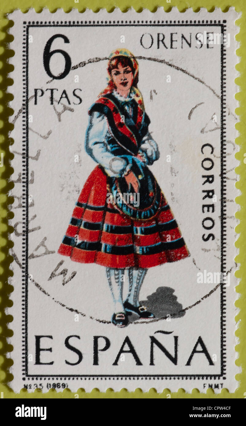 Spain stamp hi-res stock photography and images - Alamy