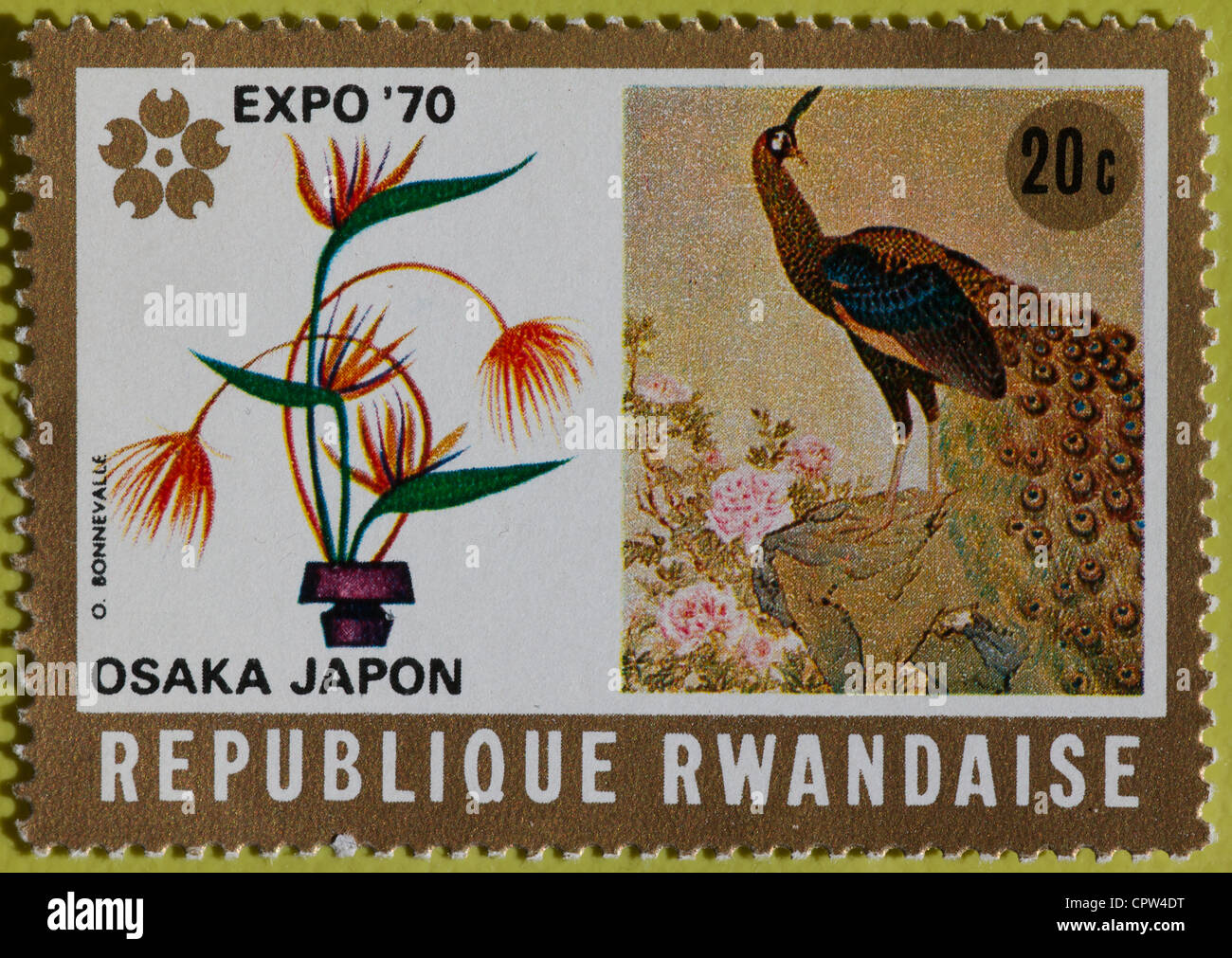 a set of rwanda stamps Stock Photo - Alamy