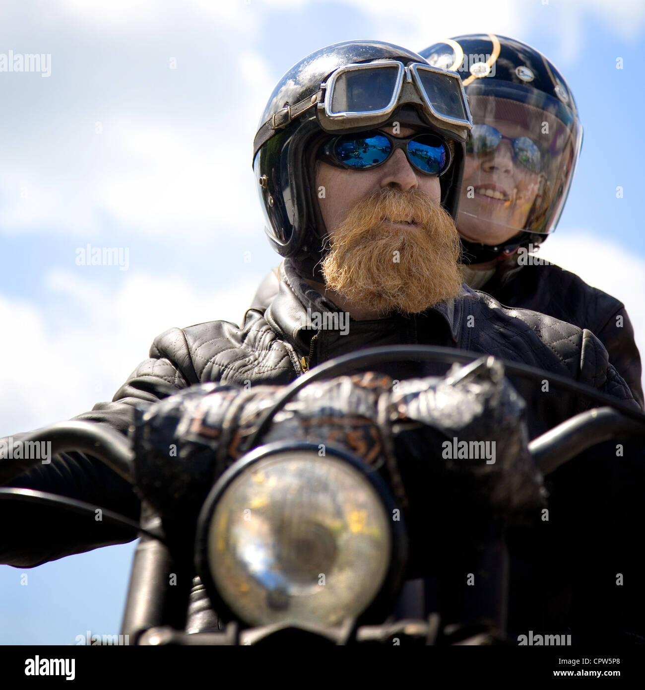 Bikers classic hi-res stock photography and images - Alamy