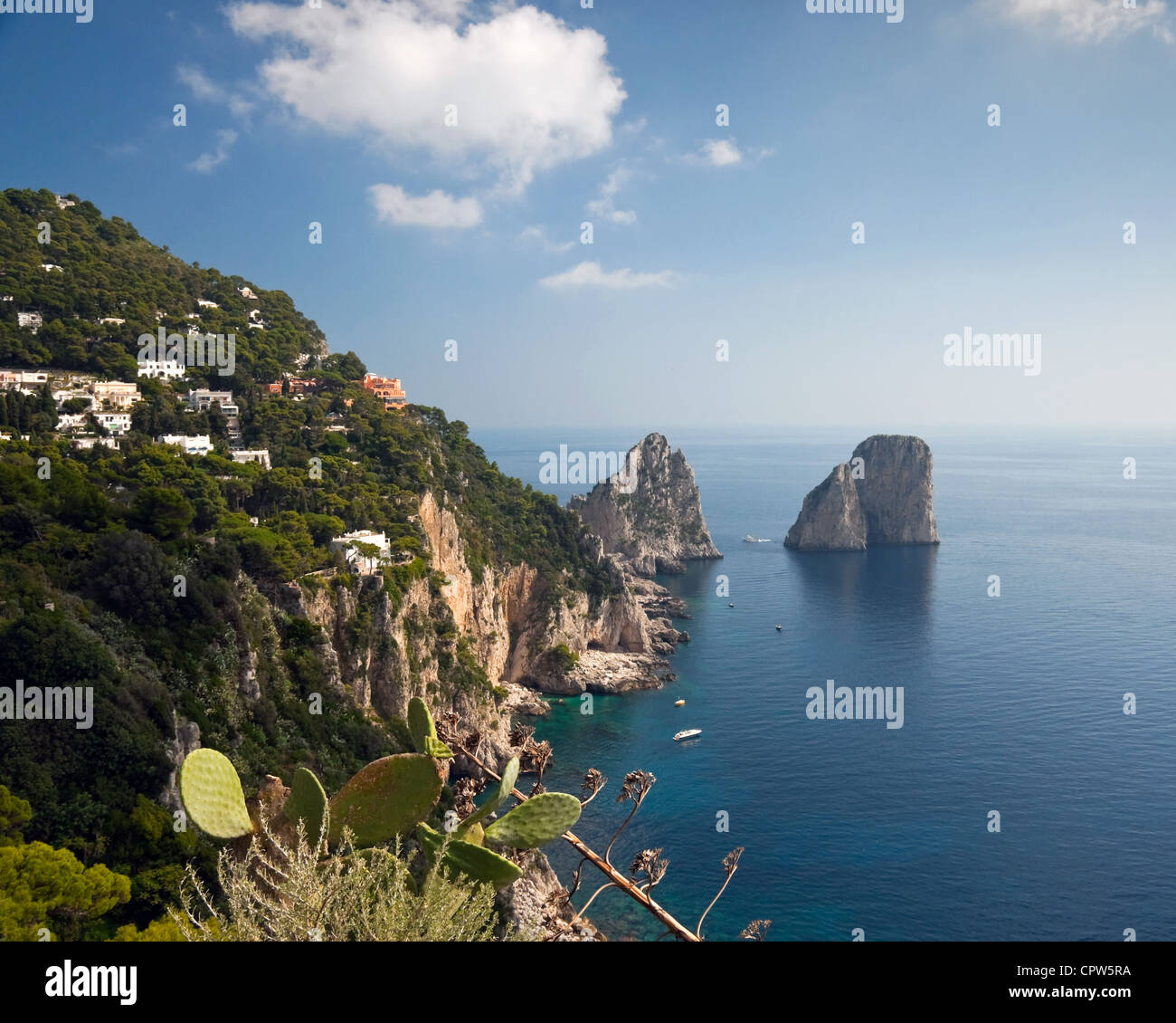 Capri coastline hi-res stock photography and images - Alamy