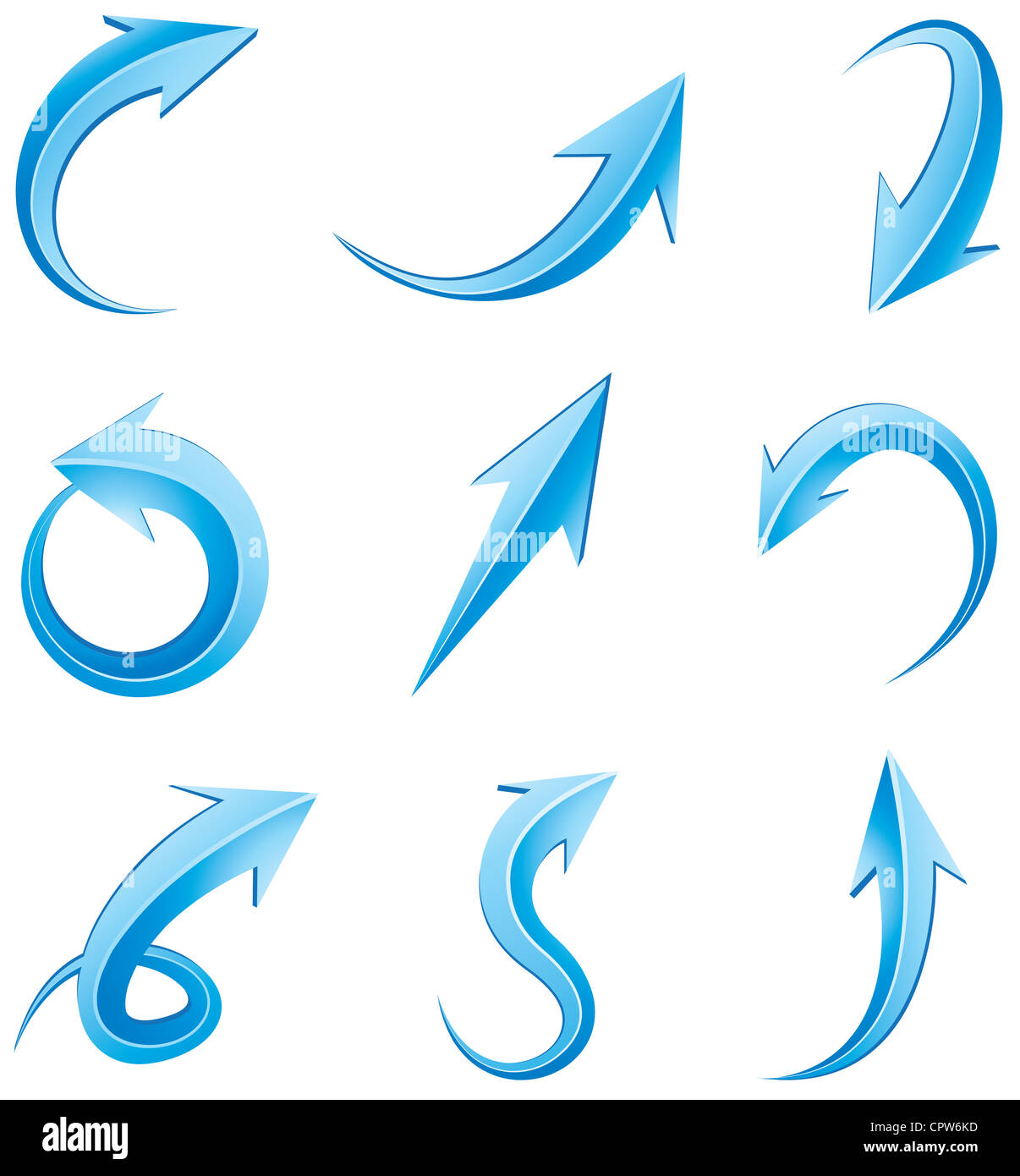 Set of arrows Stock Photo - Alamy Set of arrows Stock Photo - Alamy