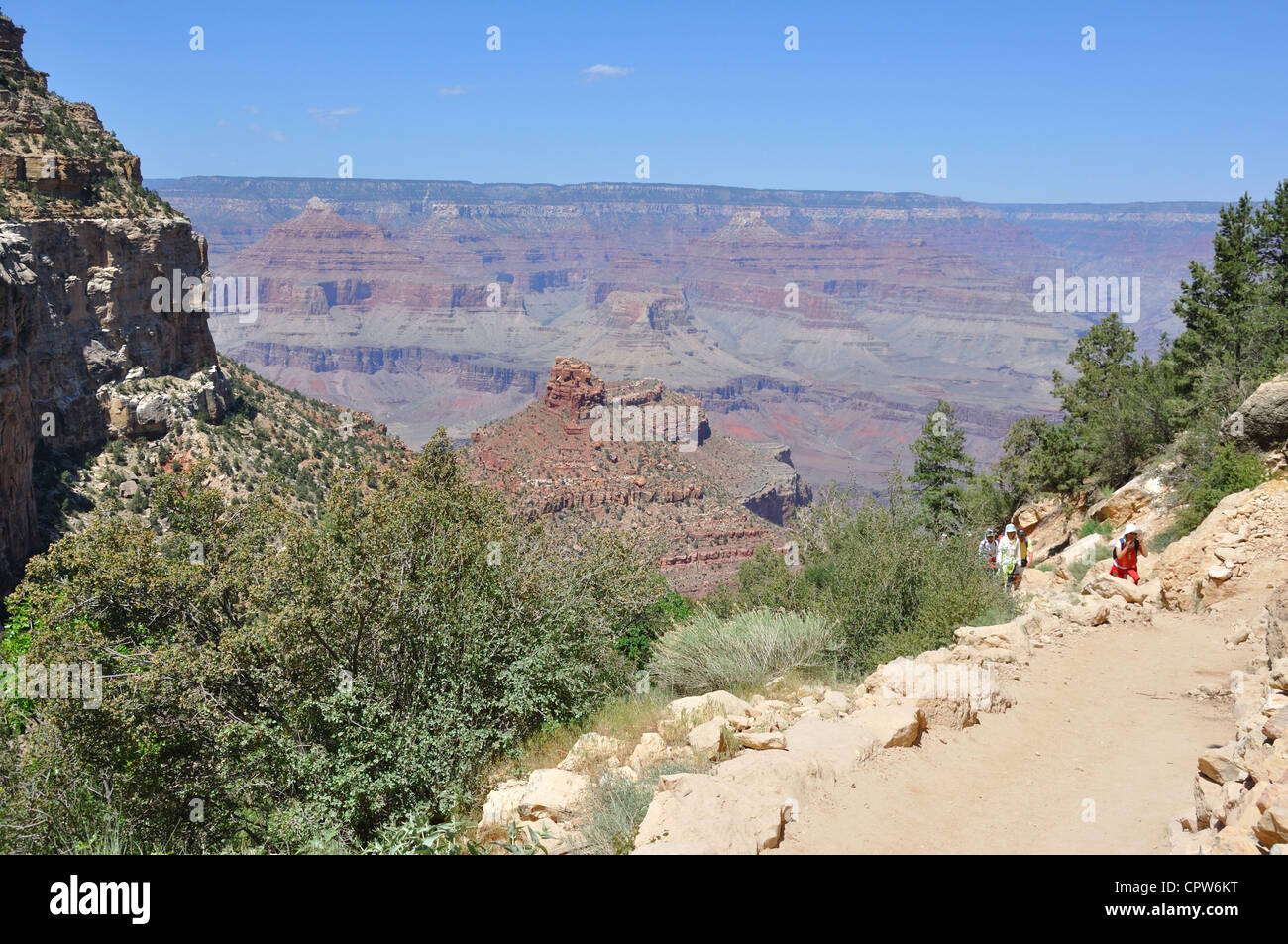 Bright Angel trail, Grand Canyon, Arizona, USA Stock Photo - Alamy