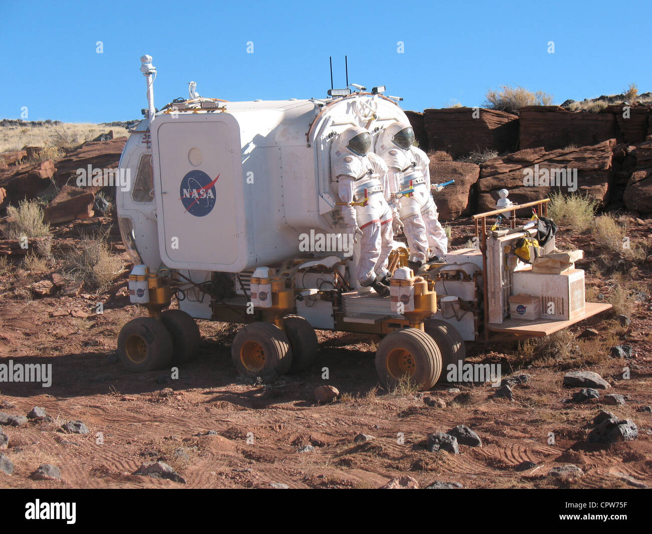 Lunar rover desert testing hi-res stock photography and images - Alamy