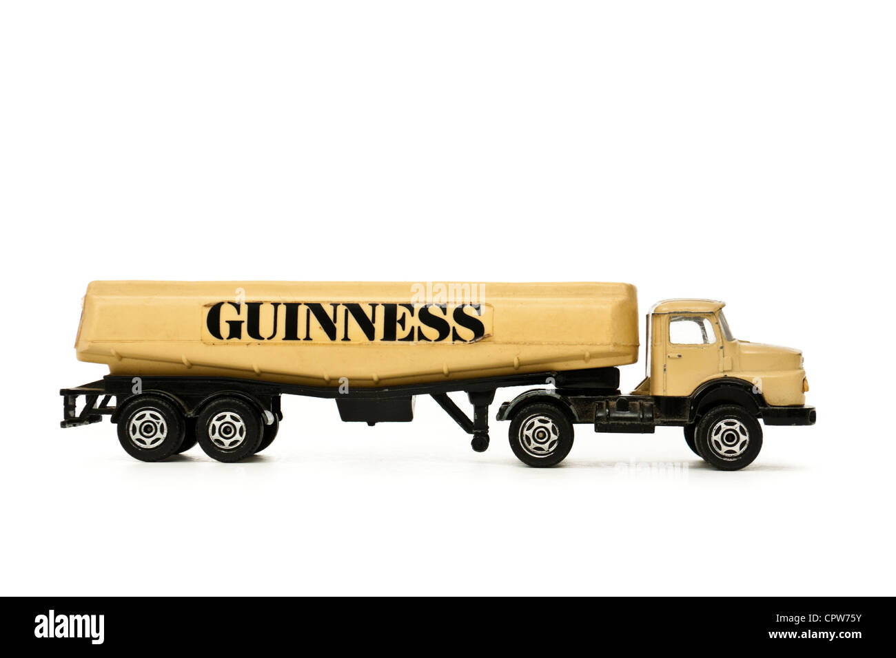 Guinness diecast model tanker by Corgi Stock Photo - Alamy