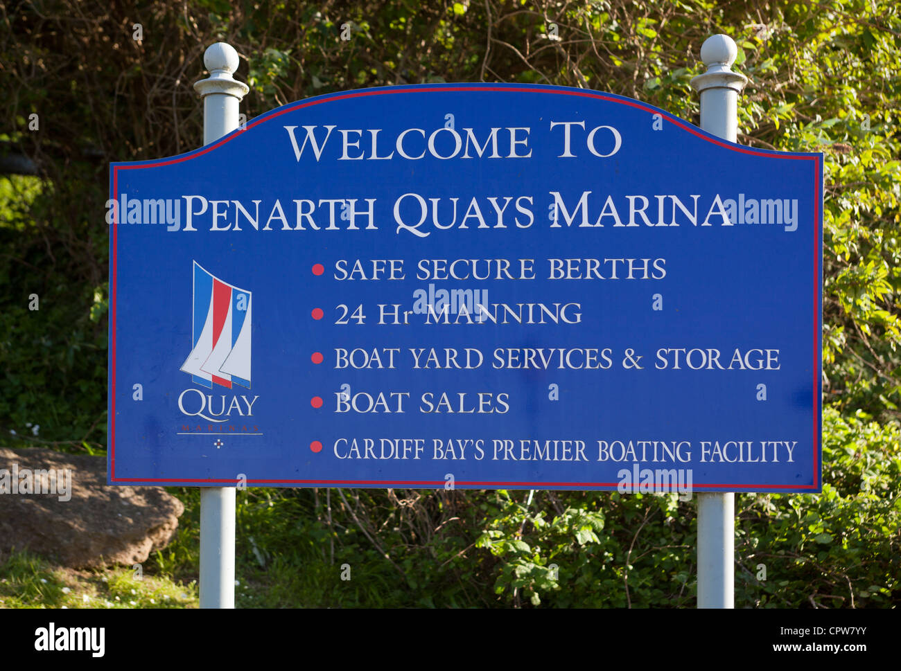 Marina sign hi-res stock photography and images - Alamy