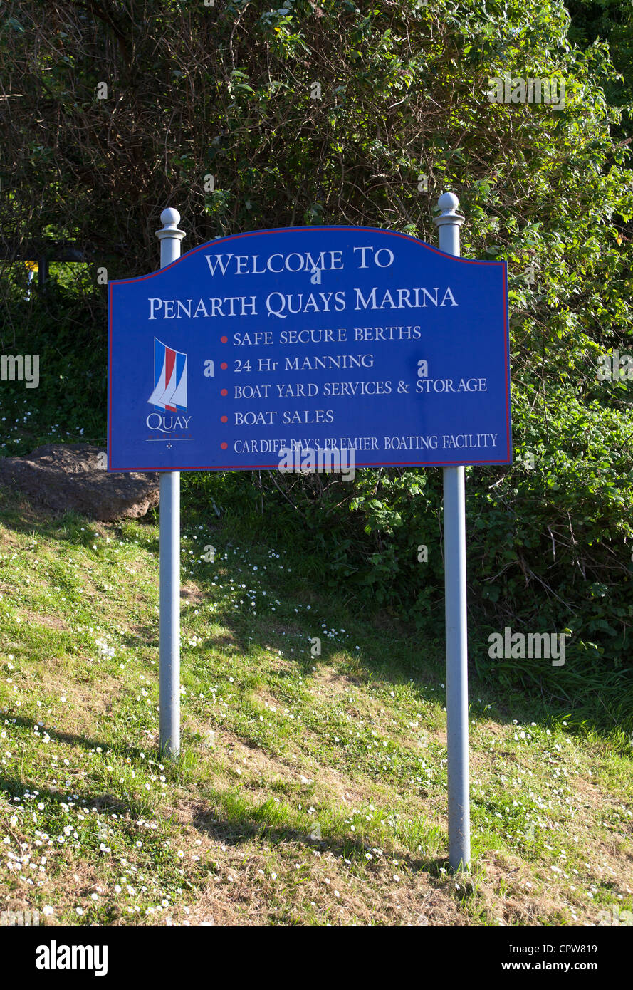 Marina sign hi-res stock photography and images - Alamy