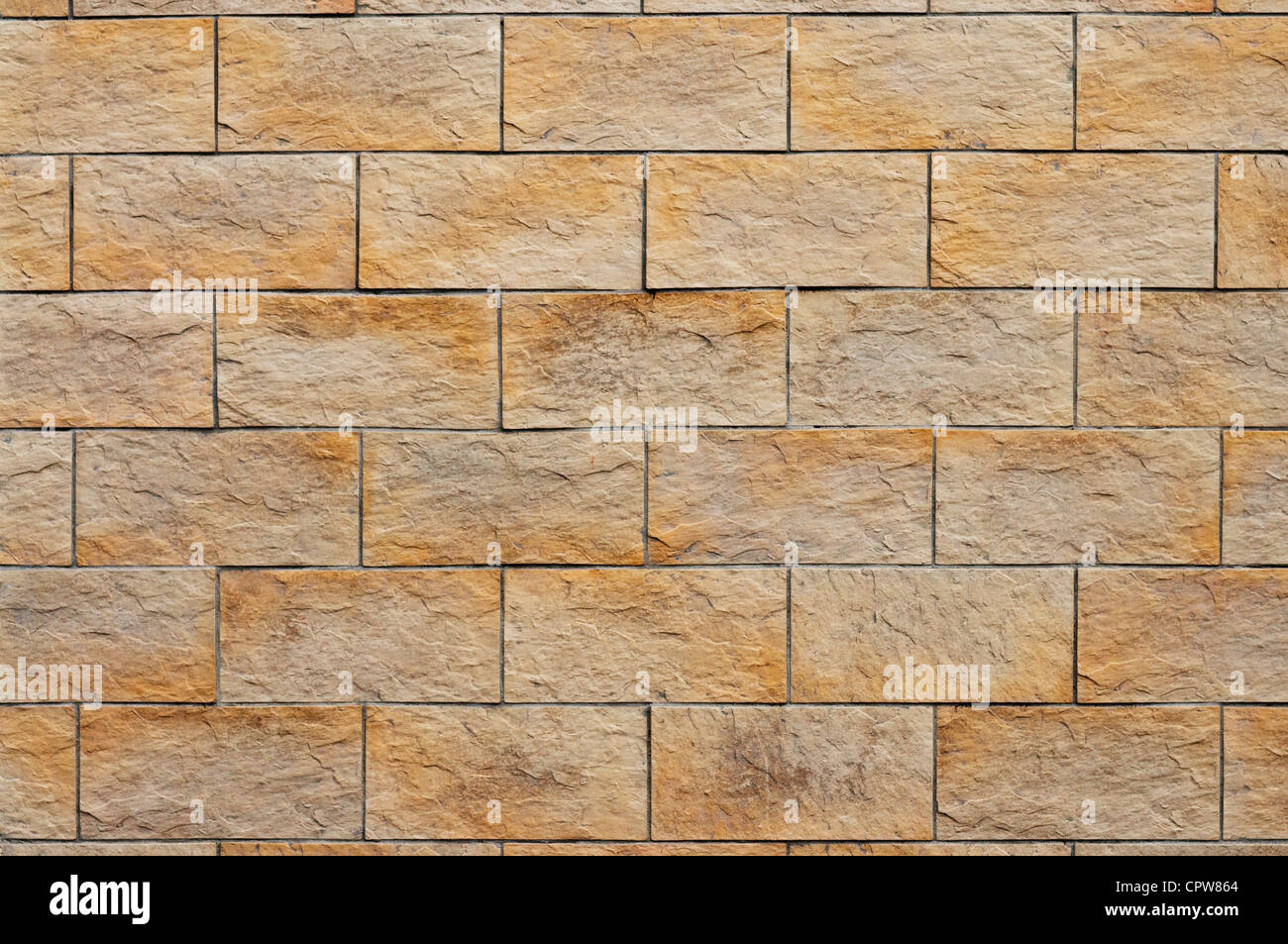 False stone wall detail - France Stock Photo - Alamy