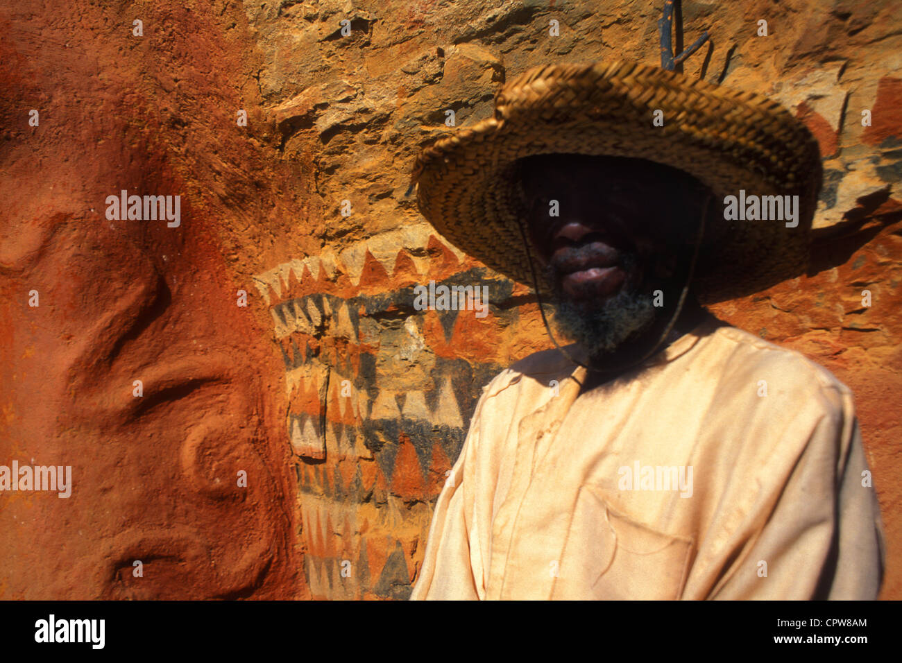 Dogon man, Dogon Country, Mali, West Africa Stock Photo - Alamy