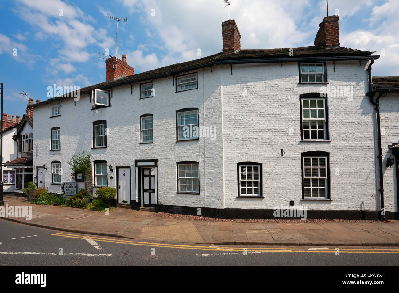 Prestbury Village, Cheshire, England, UK Stock Photo - Alamy