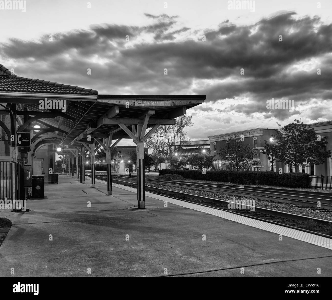Amtrak sign Black and White Stock Photos & Images - Alamy