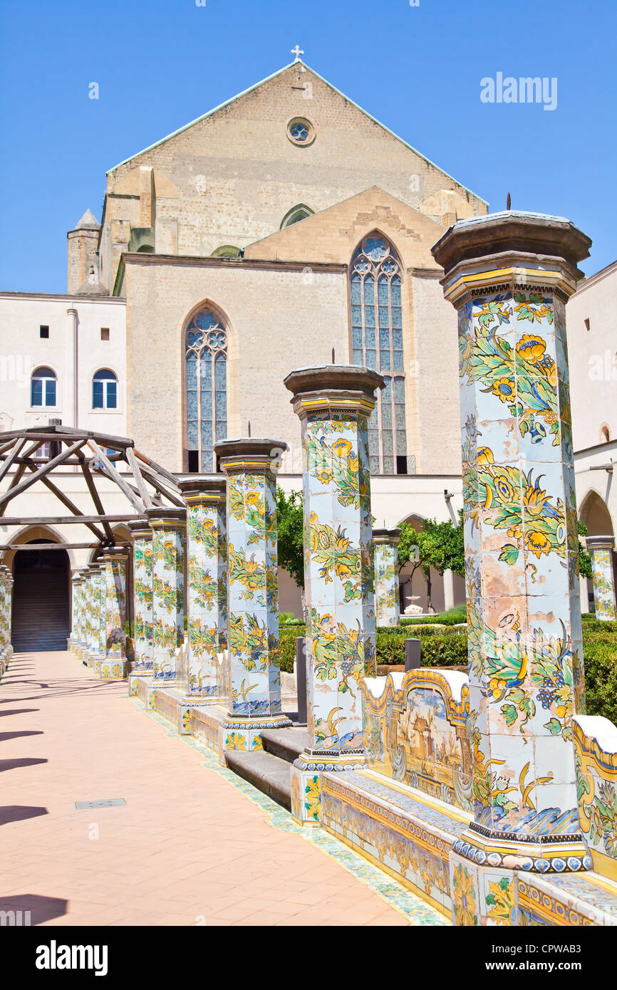 Santa Chiara is a religious complex in Naples, southern Italy, that ...