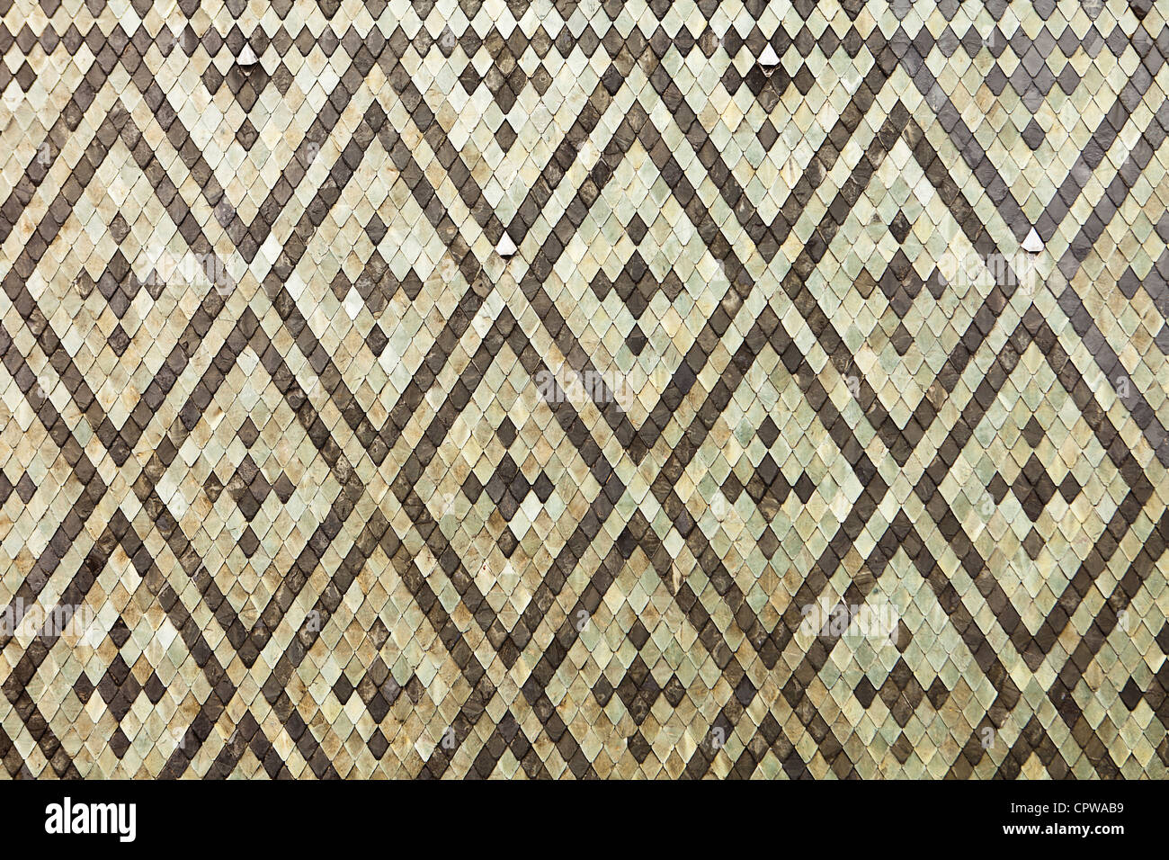 Diamond pattern roof tiles hi-res stock photography and images - Alamy