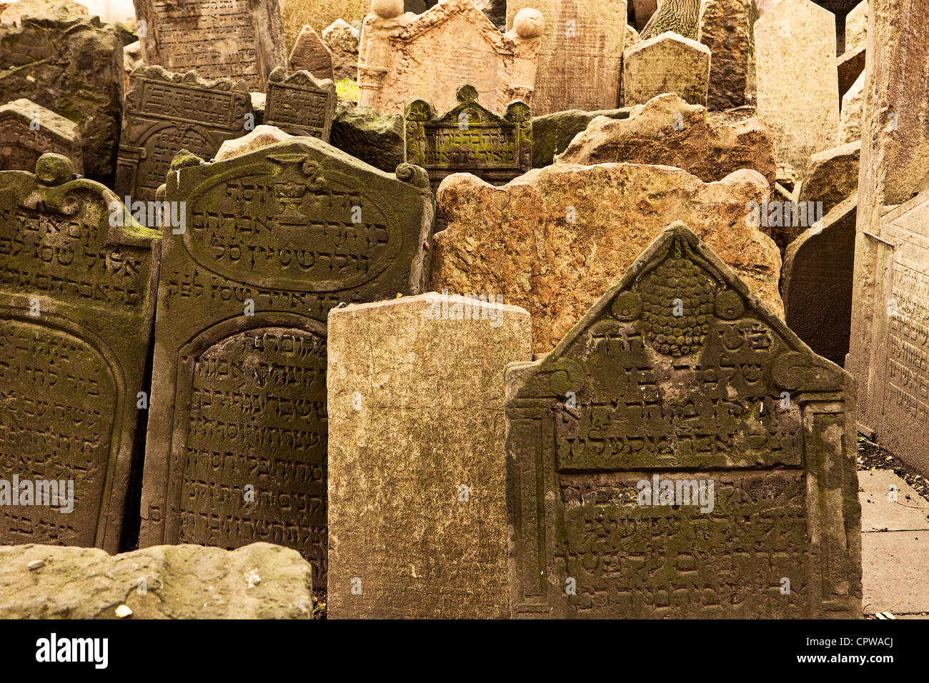Jewish Graveyard Viewpoint Stock Photo - Alamy