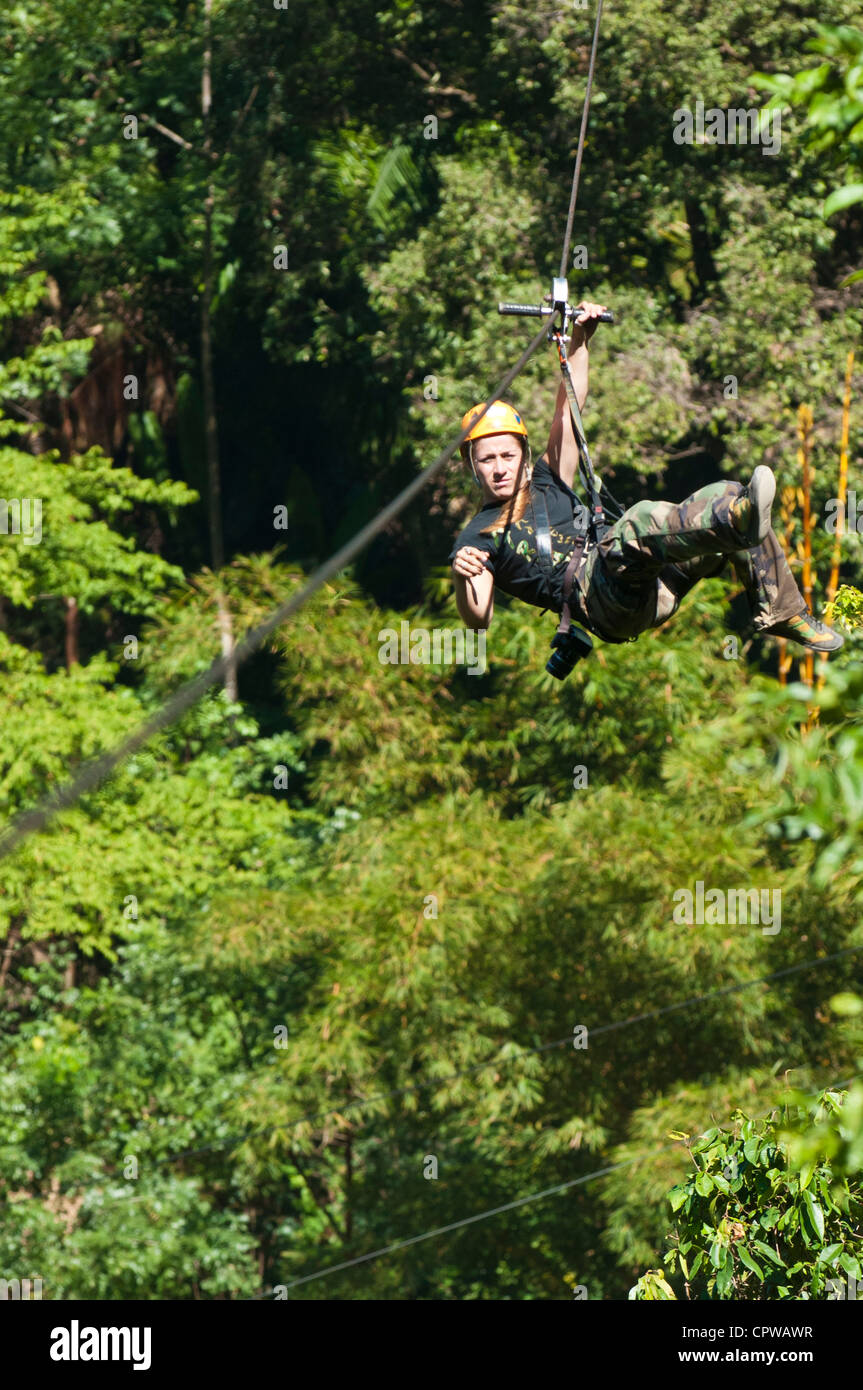 Canopy adventure park mexico hi-res stock photography and images - Alamy