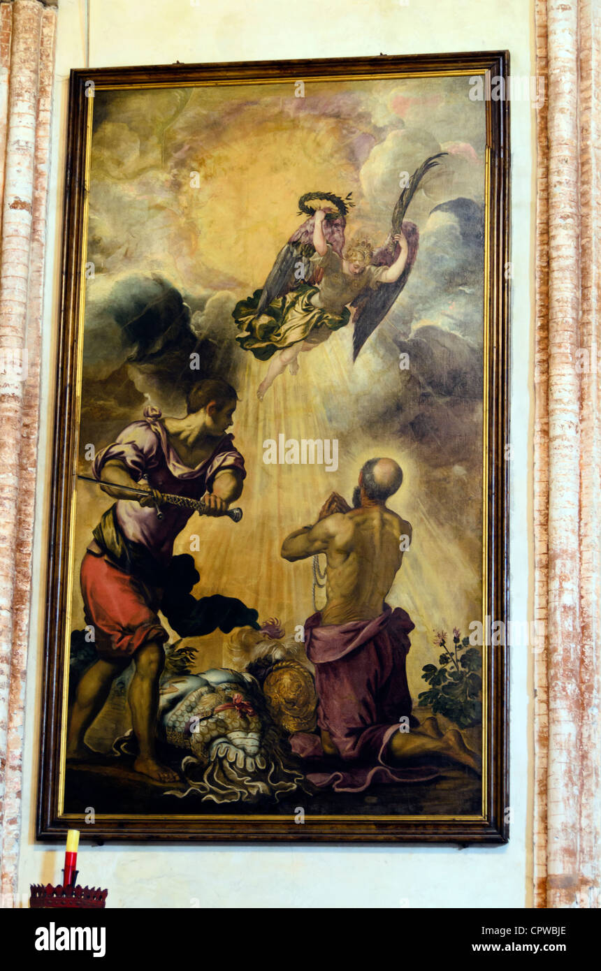 The Execution of St Paul by Jacopo Tintoretto (1518-1594) - Madonna ...