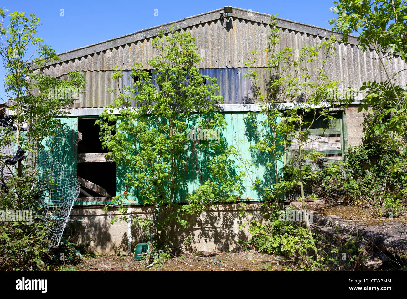 A Derelict and Dilapidated factory situated deep in the Norfolk ...