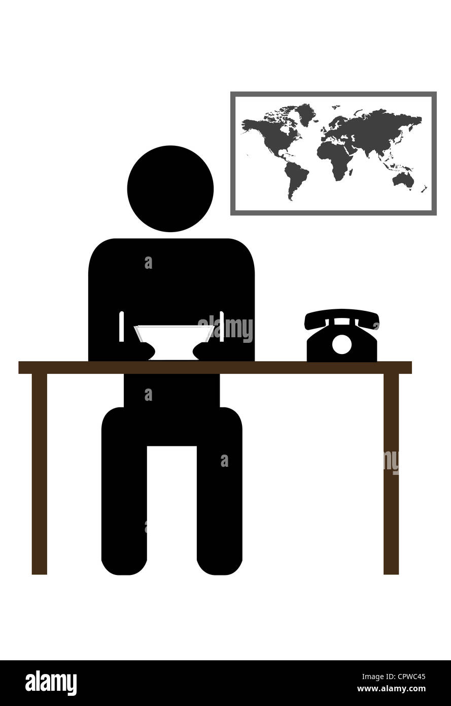 Tv presenter in studio Cut Out Stock Images & Pictures - Alamy